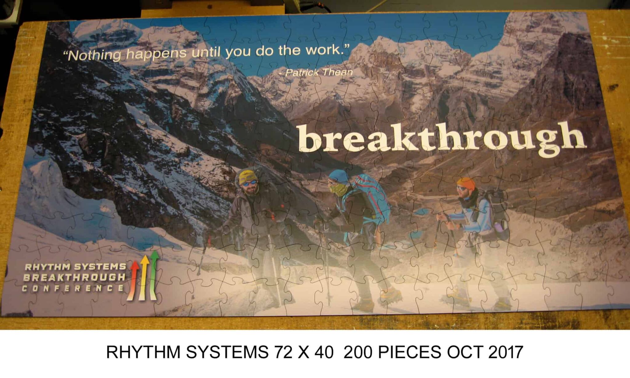 Giant Custom Event Puzzles